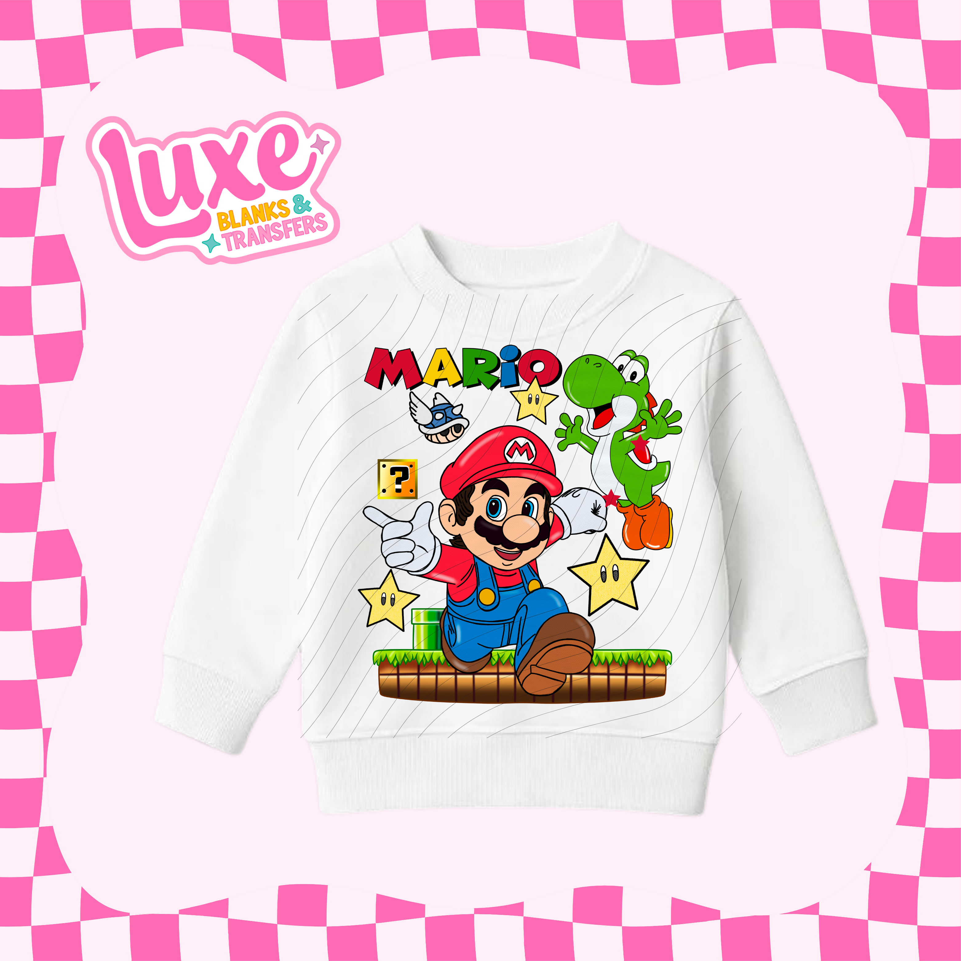 Kids Game 15cm Toddler Size | Kids DTF Heat Transfer | READY TO SHIP ...