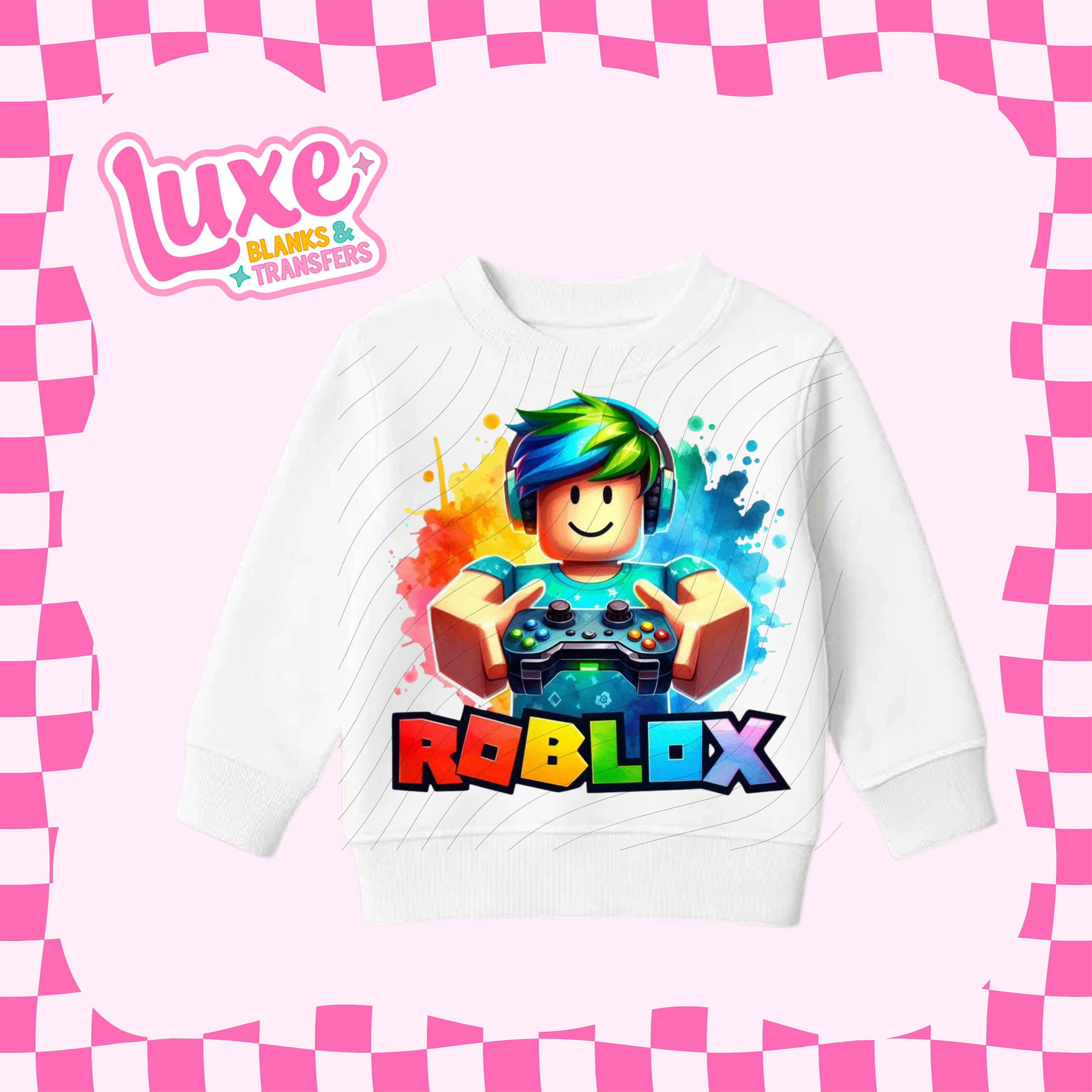 Blox Gamer 4 | Kids DTF Heat Transfer | #53 – Luxe Blanks & Transfers